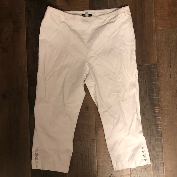 Counterparts | Pants & Jumpsuits | Counterparts Stretch White Dress ...